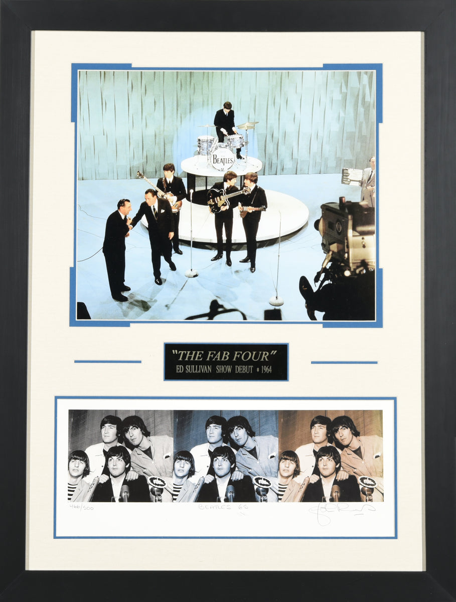The Beatles "Fab Four" Display - 23"x30" - TB-Fab – Millionaire Gallery