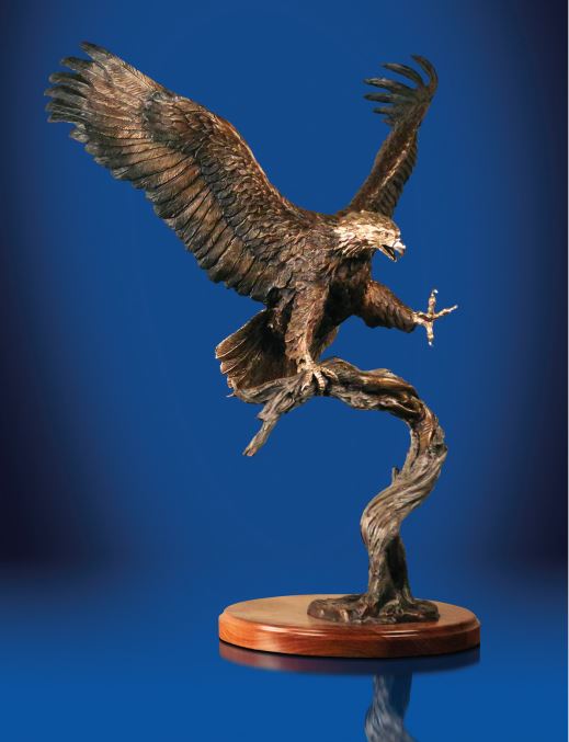 Bold Spirit Bronze Statue by artist Laran Ghiglieri – Millionaire Gallery