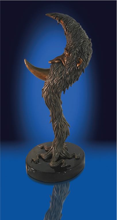 Considering A Point Bronze Statue by artist Bill Toma – Millionaire Gallery