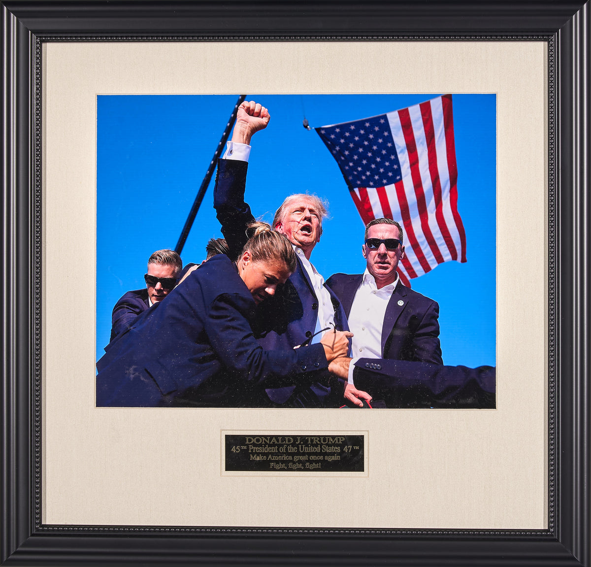 Small Donald Trump America First Plaque - 20"x20" - DT10148 ...