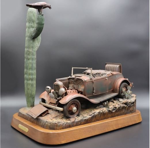 Desert Gold Cold Cast Statue by artist Clyde "Ross" Morgan ...