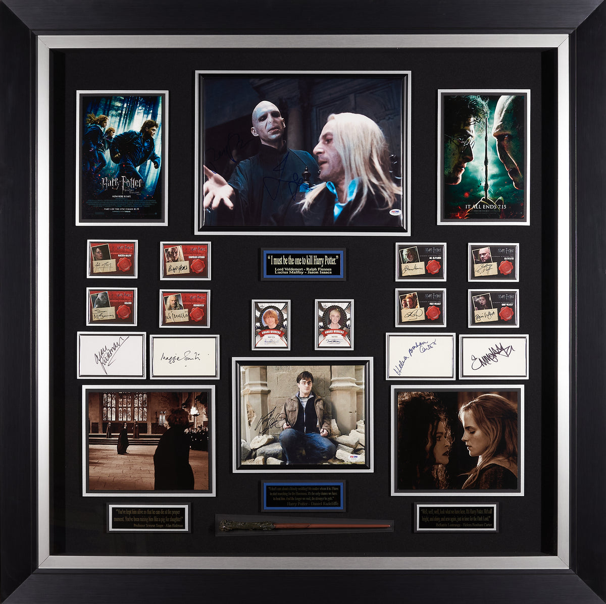 Harry Potter with JSA and PSA Authenticated Signature from the cast me ...
