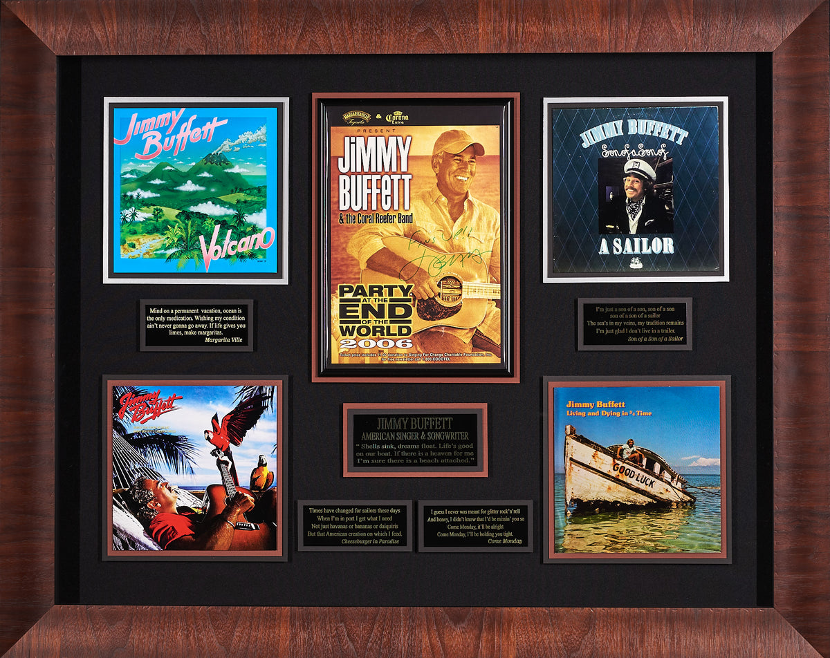Jimmy Buffett JSA authenticated Autographed Event Poster from 2006 ...