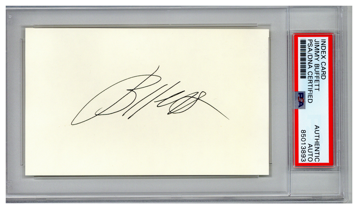 Jimmy Buffett JSA authenticated Autographed Event Poster from 2006 ...