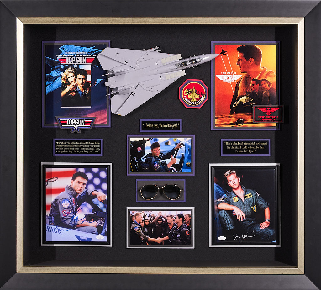 Top Gun with Authenticated Signatures of Tom Cruise and Val Kilmer ...