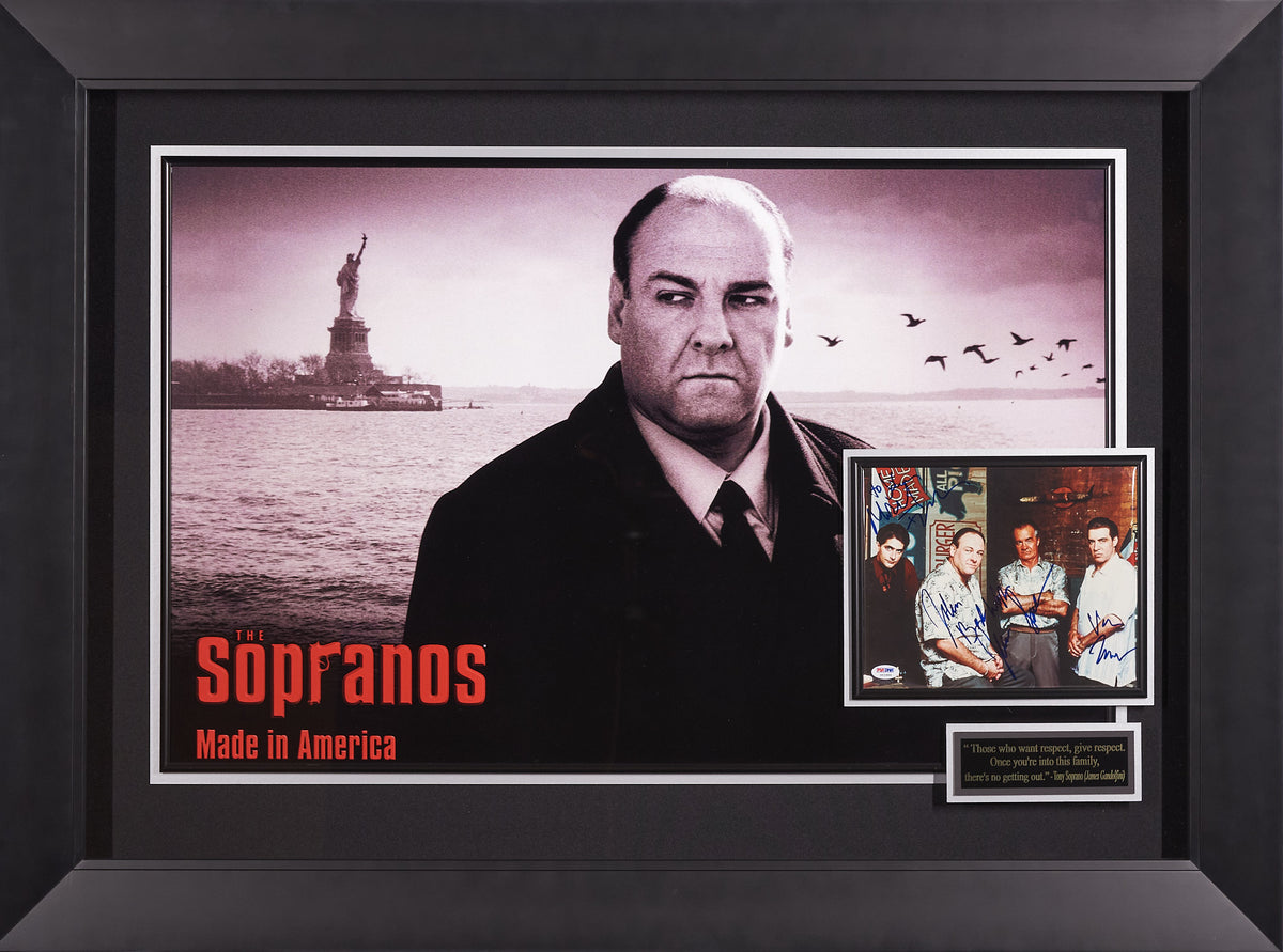 The Sopranos with JSA Authenticated signed Photo – Millionaire Gallery