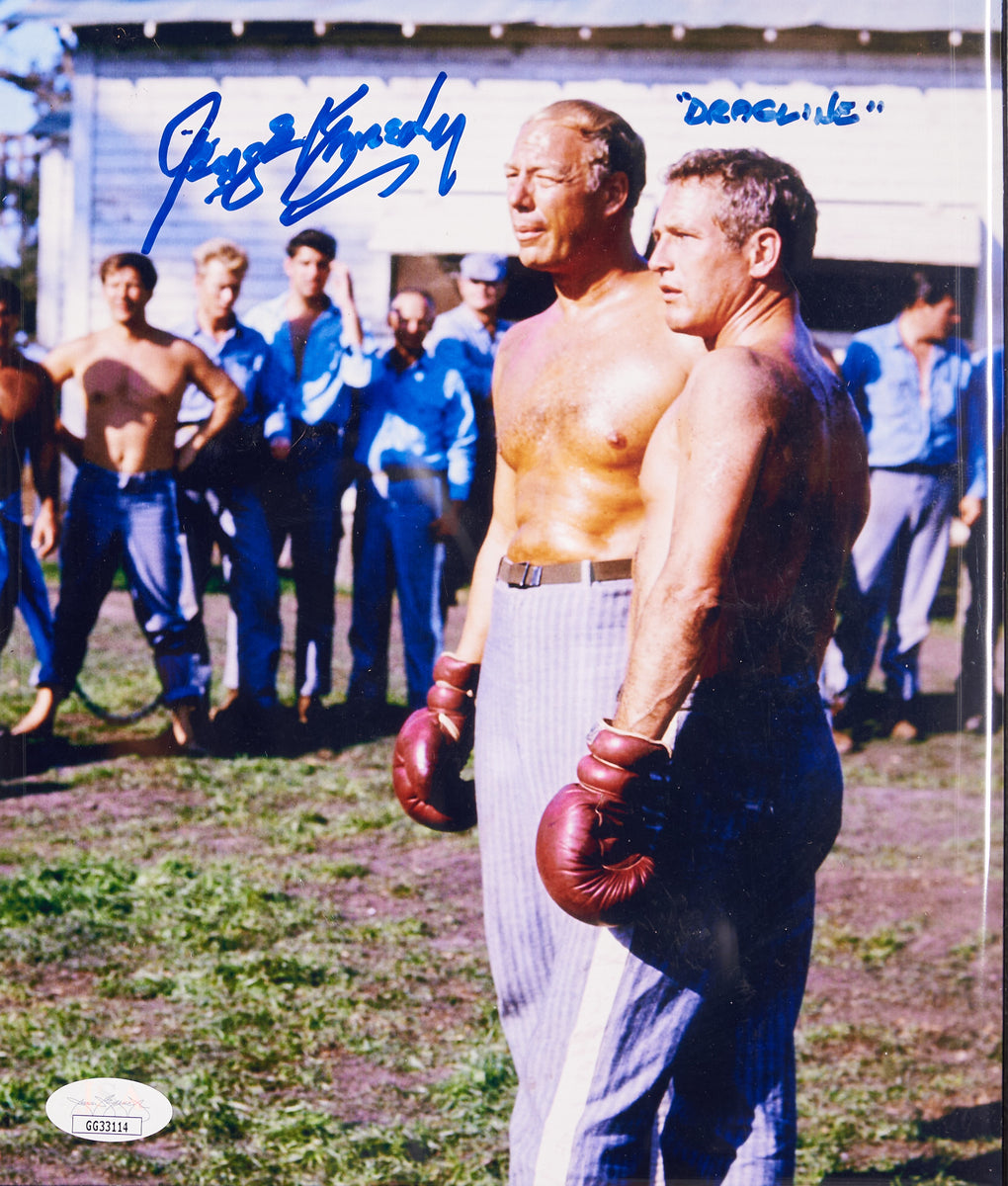 Cool Hand Luke with Authenticated. Signatures of Paul Newman, George K ...