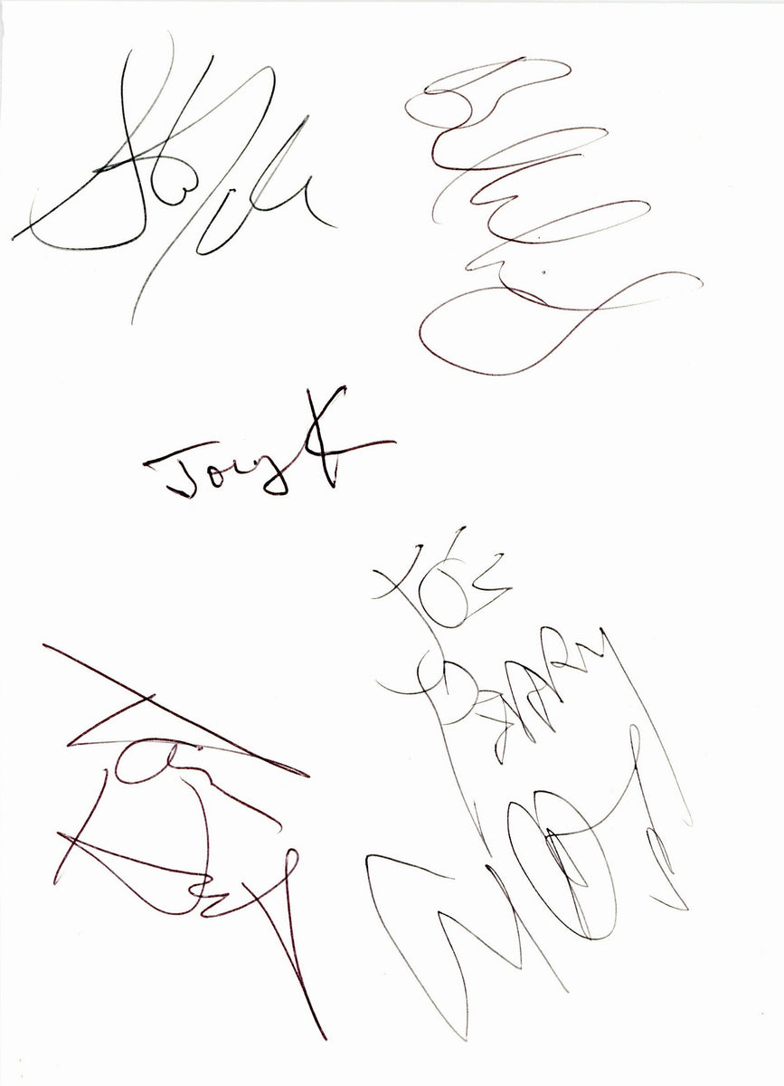 Aerosmith Walk This Way with JSA Authenticated Signatures – Millionaire ...