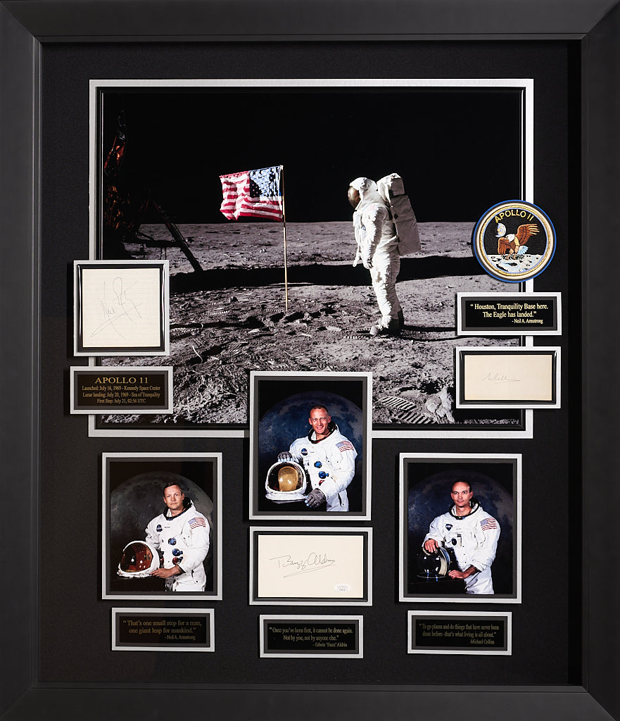 Apollo 11 with JSA Authenticated Signatures from all Three Astronauts ...