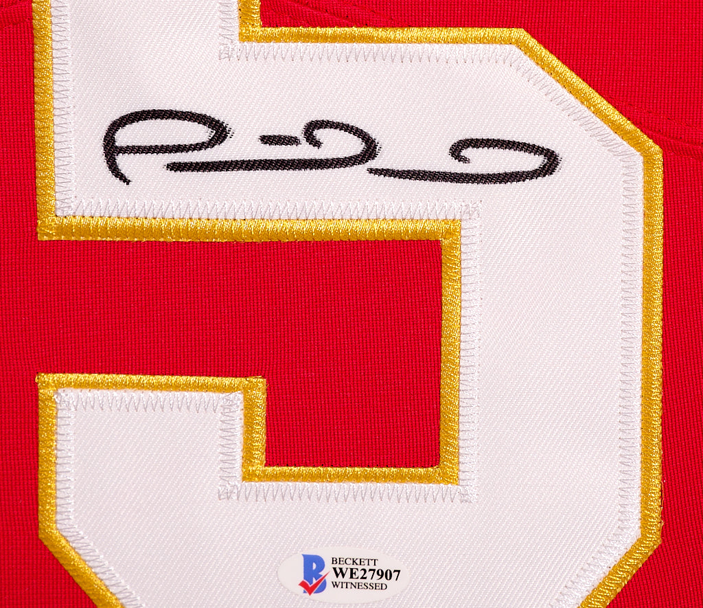 Patrick Mahomes Autographed Jersey and Replica Superbowl Rings - 40"x4 ...