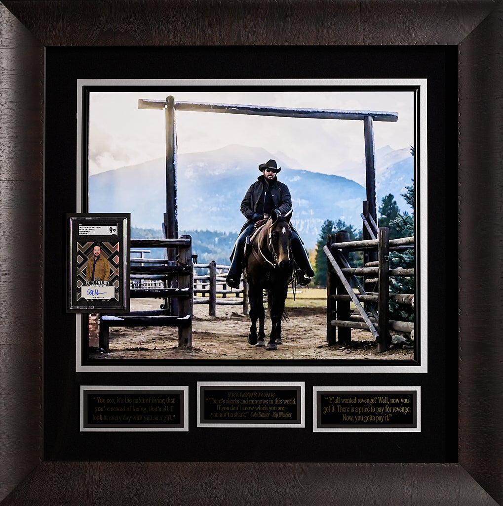 Yellowstone with Authenticated Signature of Cole Hauser (Rip Wheeler ...