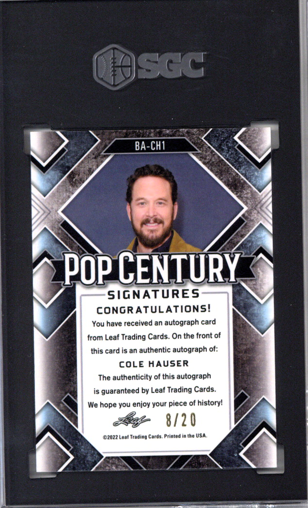 Yellowstone with Authenticated Signature of Cole Hauser (Rip Wheeler ...