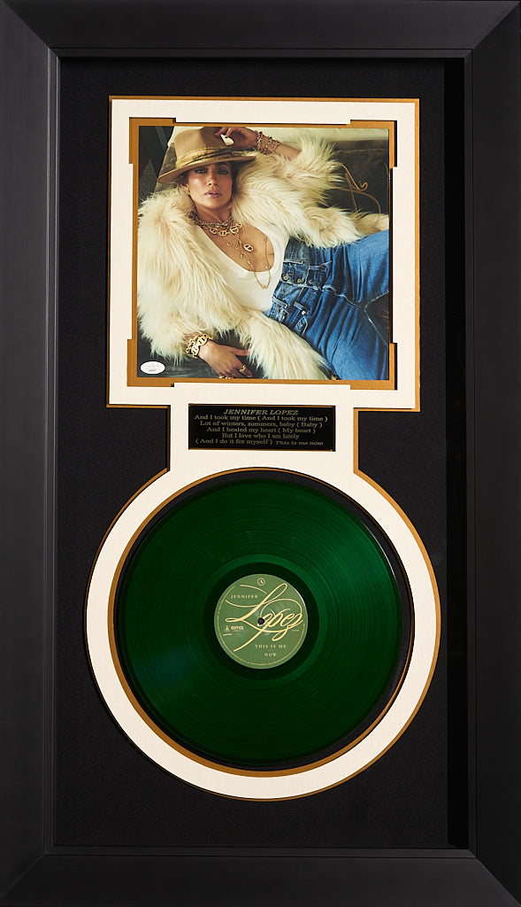 Jennifer Lopez "This Is Me" Green Vinyl LP Album with JSA Authenticate ...