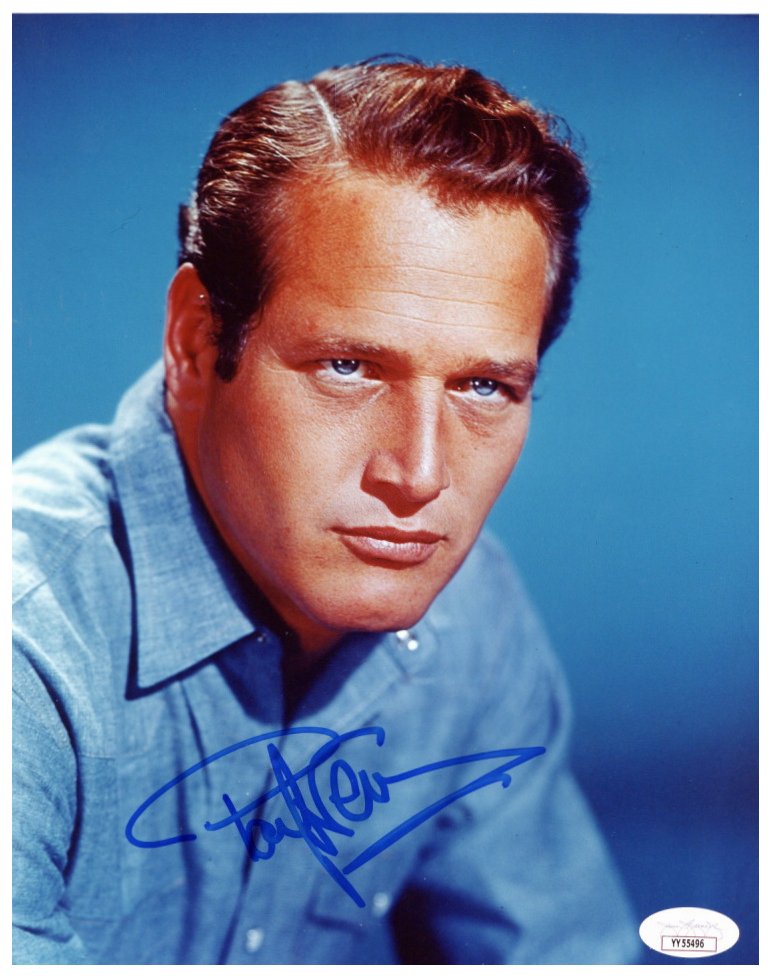Paul Newman as Cool Man Luke with authenticated Signature - 34"x43 ...