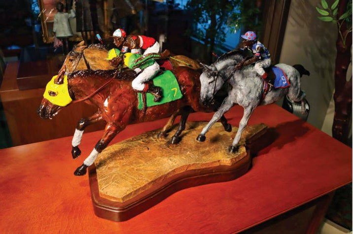 Photo Finish Bronze Statue by artist Lorenzo Ghiglieri – Millionaire ...