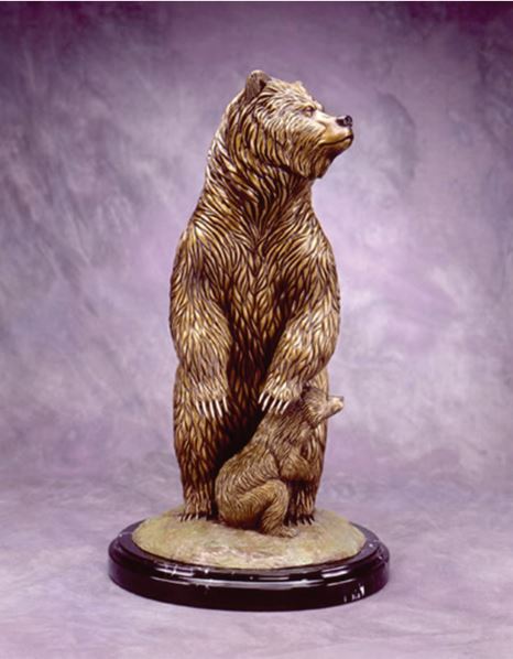 Sanctuary Bronze Statue by artist Bill Toma – Millionaire Gallery