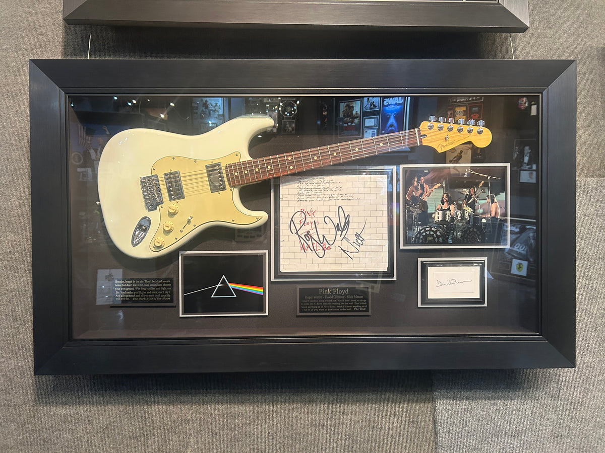 Pink Floyd Signed Brick On The Wall Album Cover - 29"x50" - M48895 ...