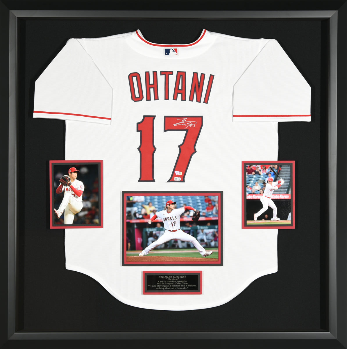 Shohei Ohtani Autographed Los Angeles Angels Jersey Display ...