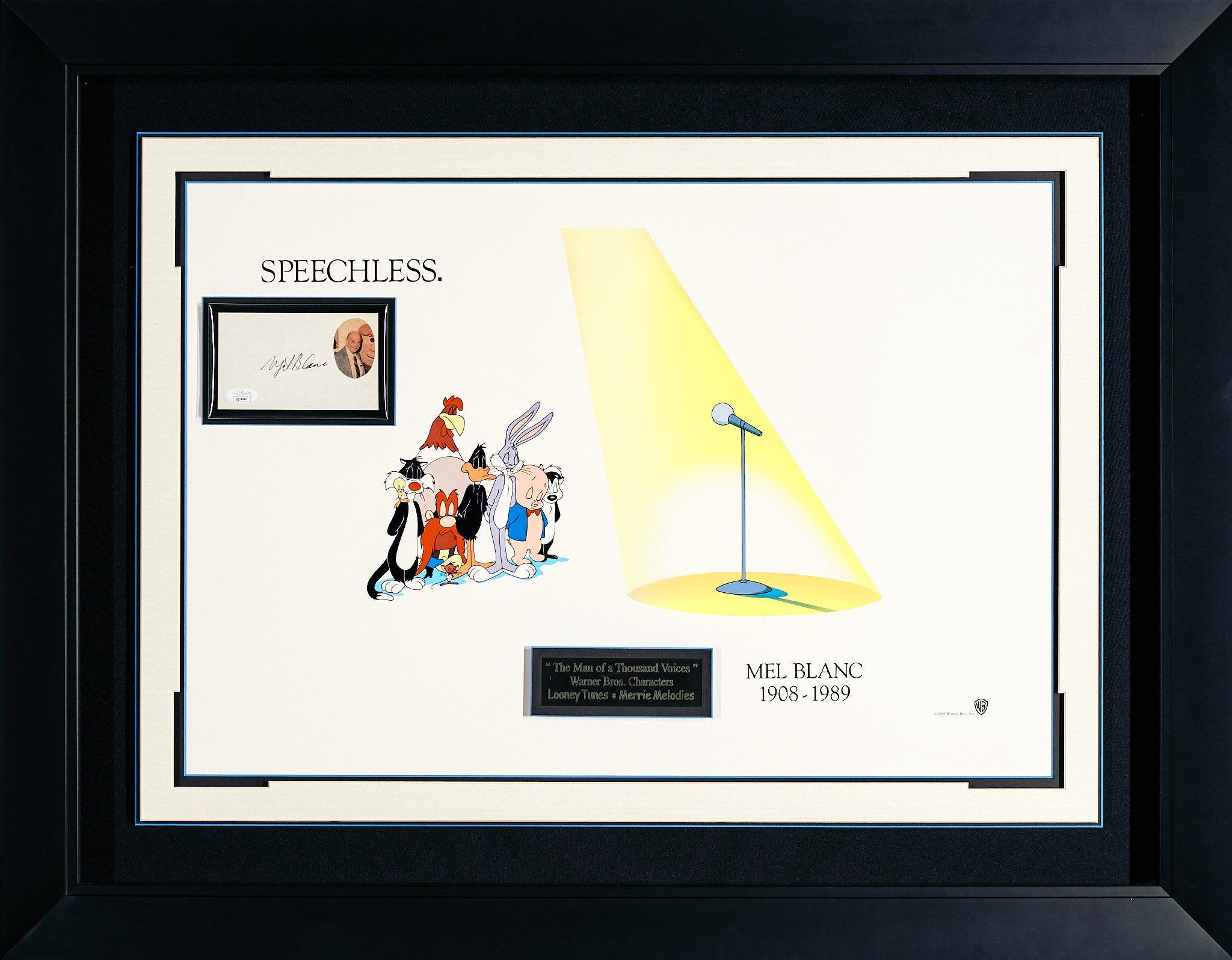 Mel Blanc Speechless Poster