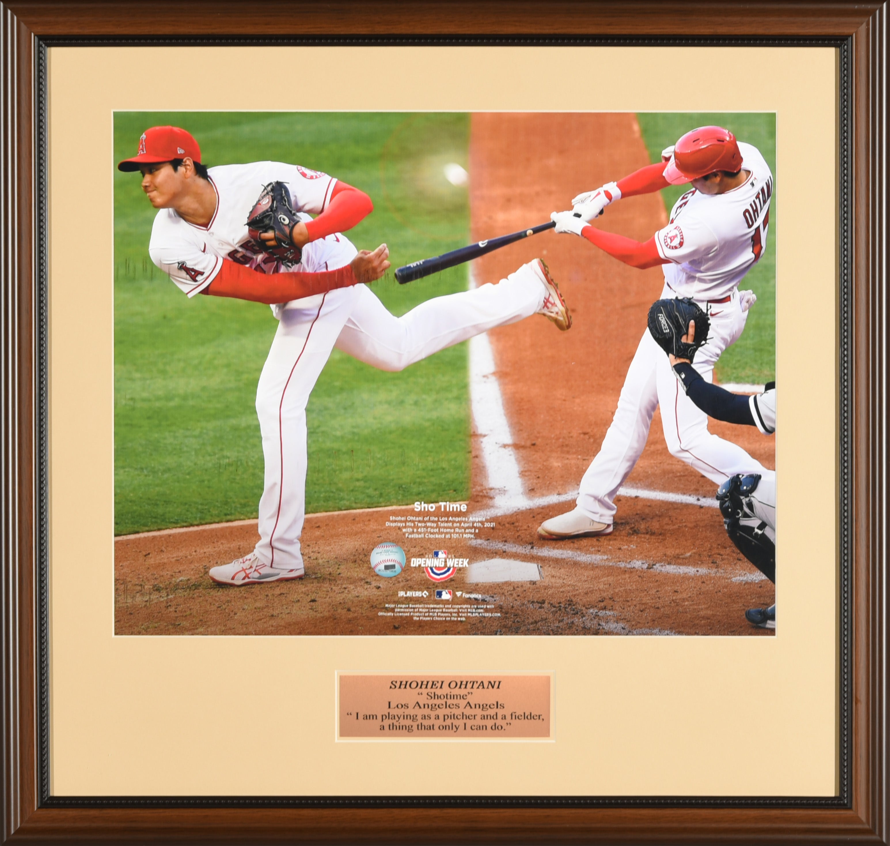 Shohei Ohtani "Sho time" Framed Display – Millionaire Gallery