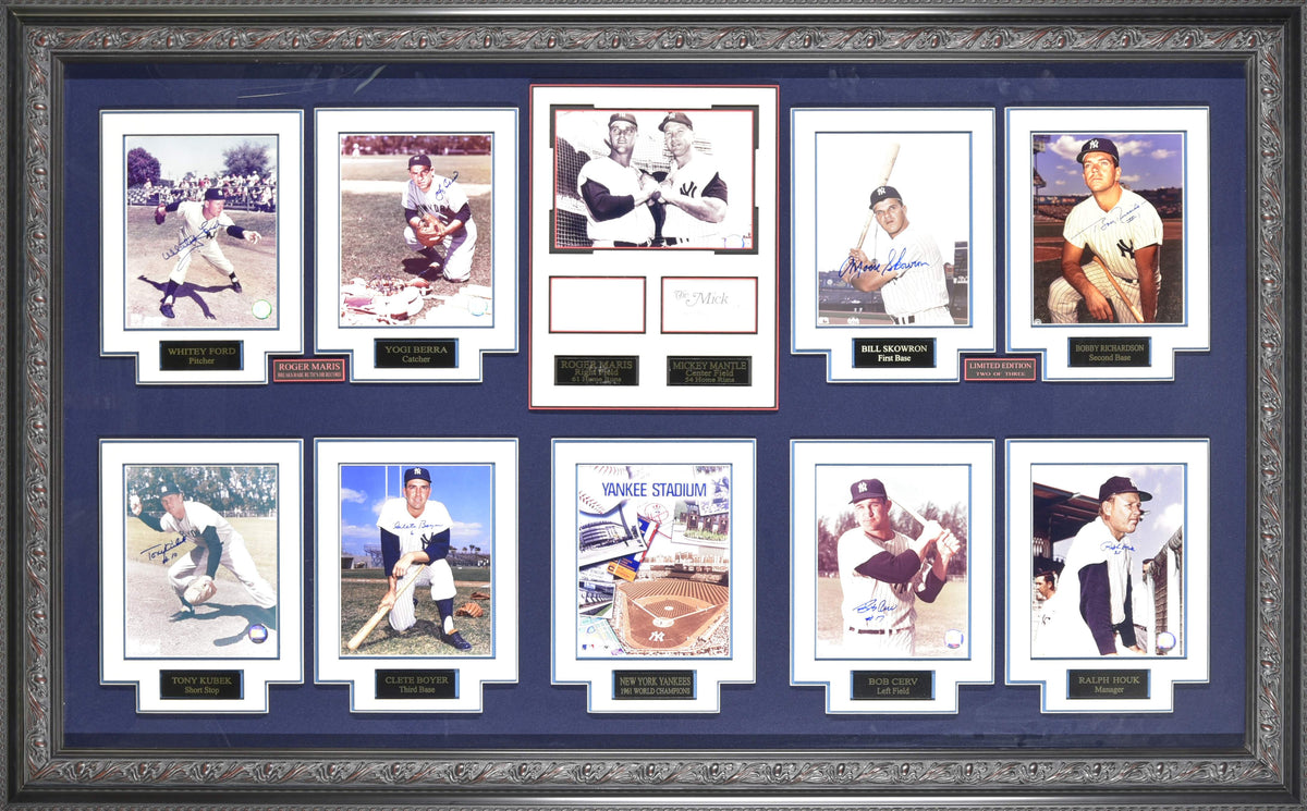 1961 New York Yankees “Team Signed" Collection – Millionaire Gallery